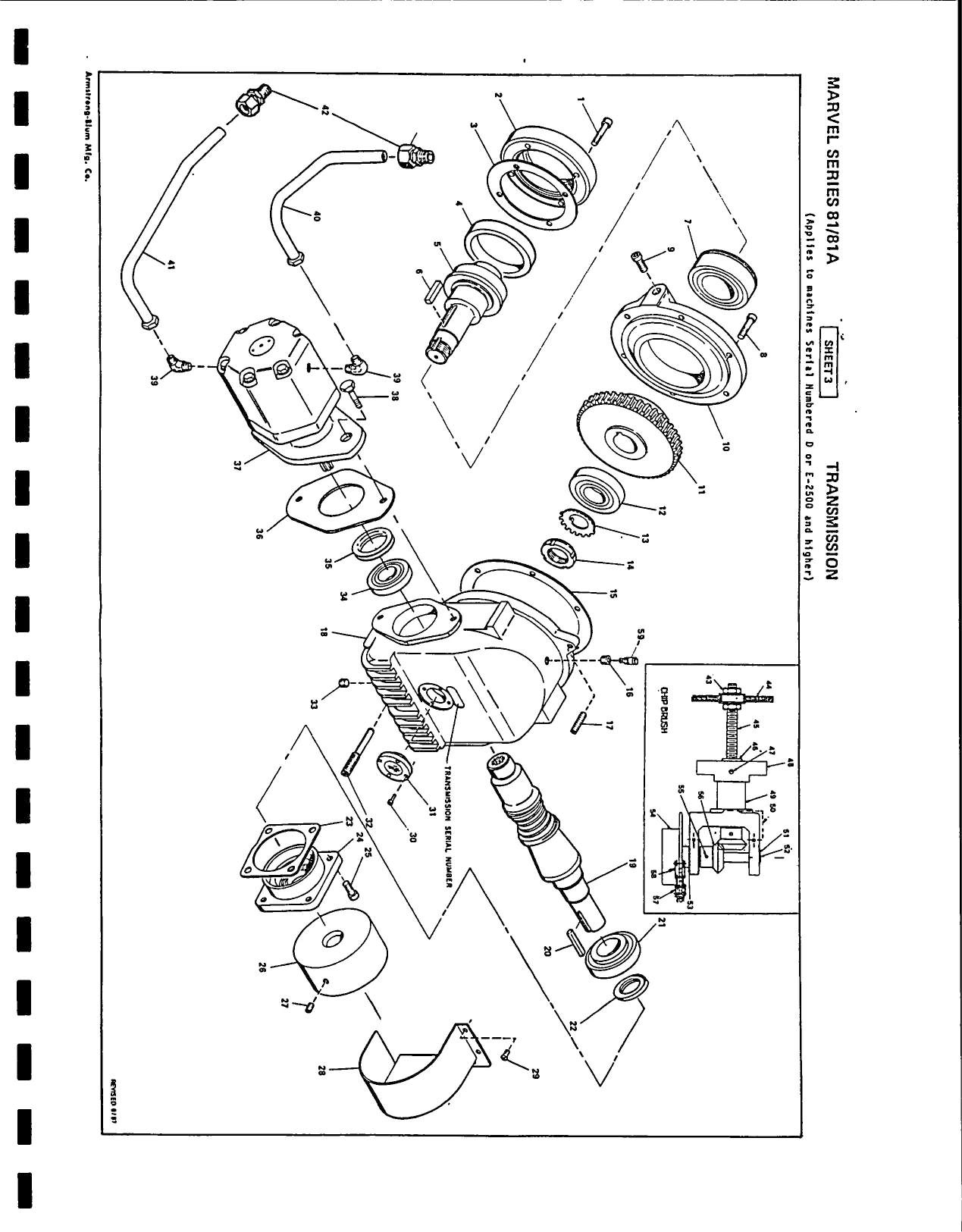 Marvel Series 81 Manual Supplement - Bandsawmanuals