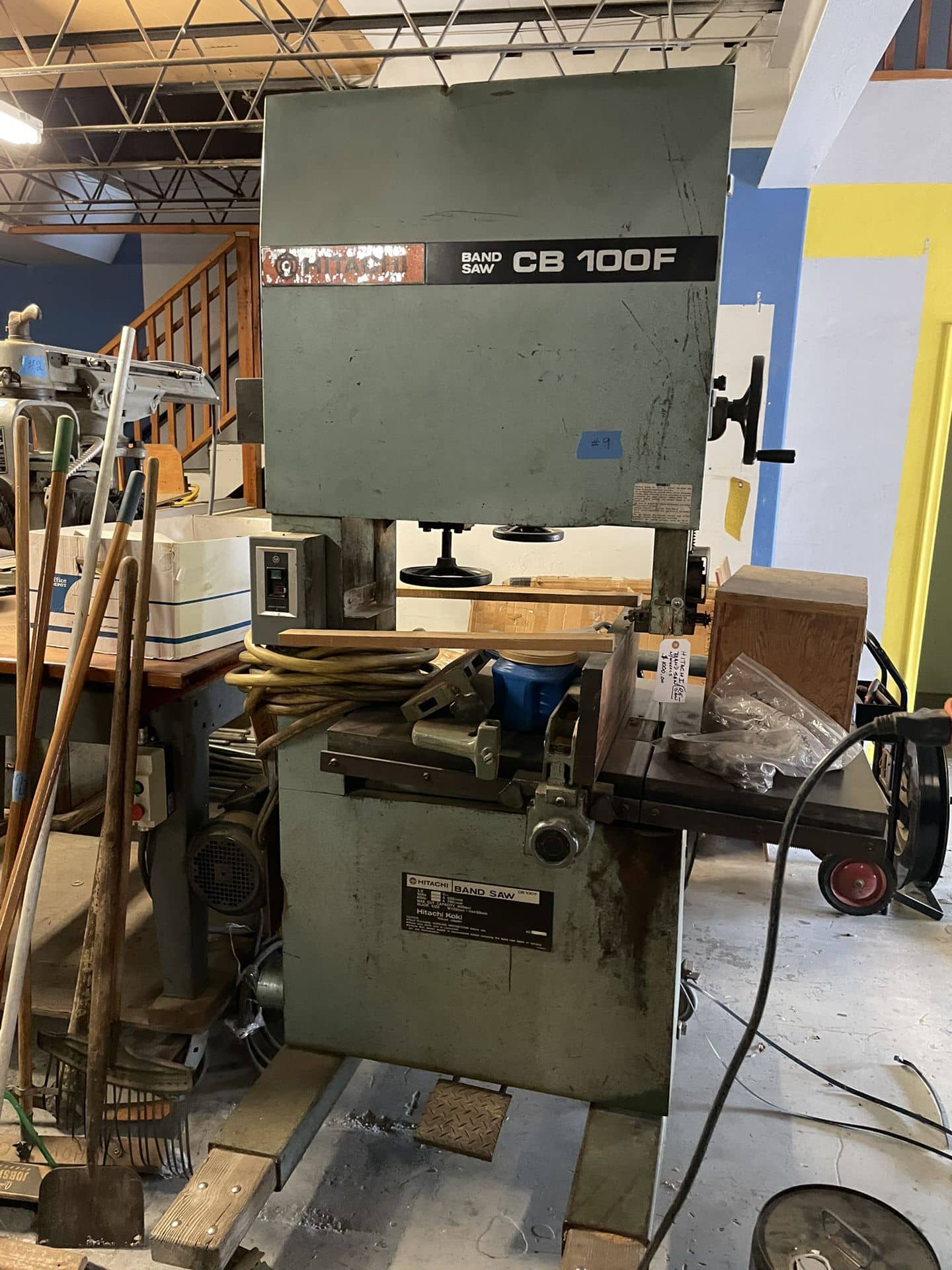 Band Saw Manual Hitachi CB100F - Bandsawmanuals