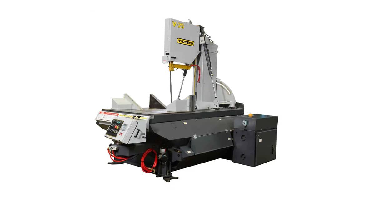 Hyd-Mech V-25 Bandsaw: Industrial Features and Specs - Bandsawmanuals